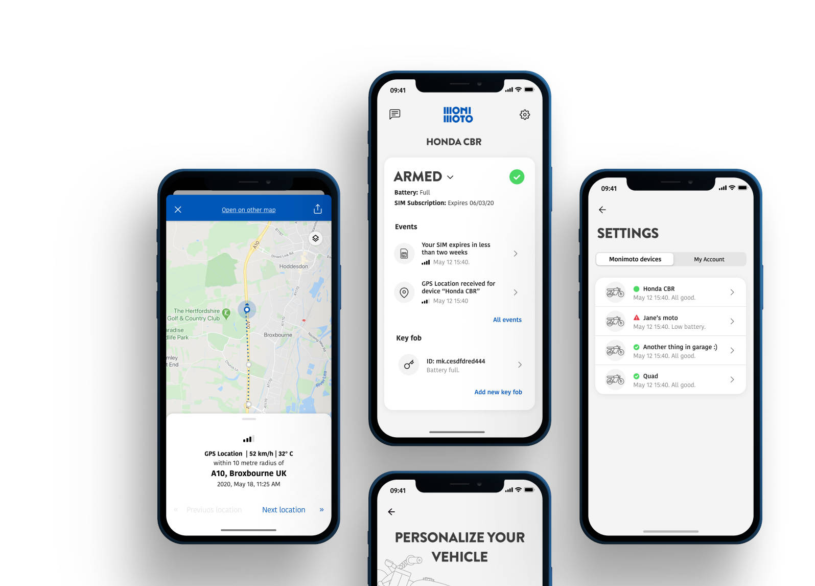 L’antivol ultime : Les traceurs de Moni Moto - Quad électrique